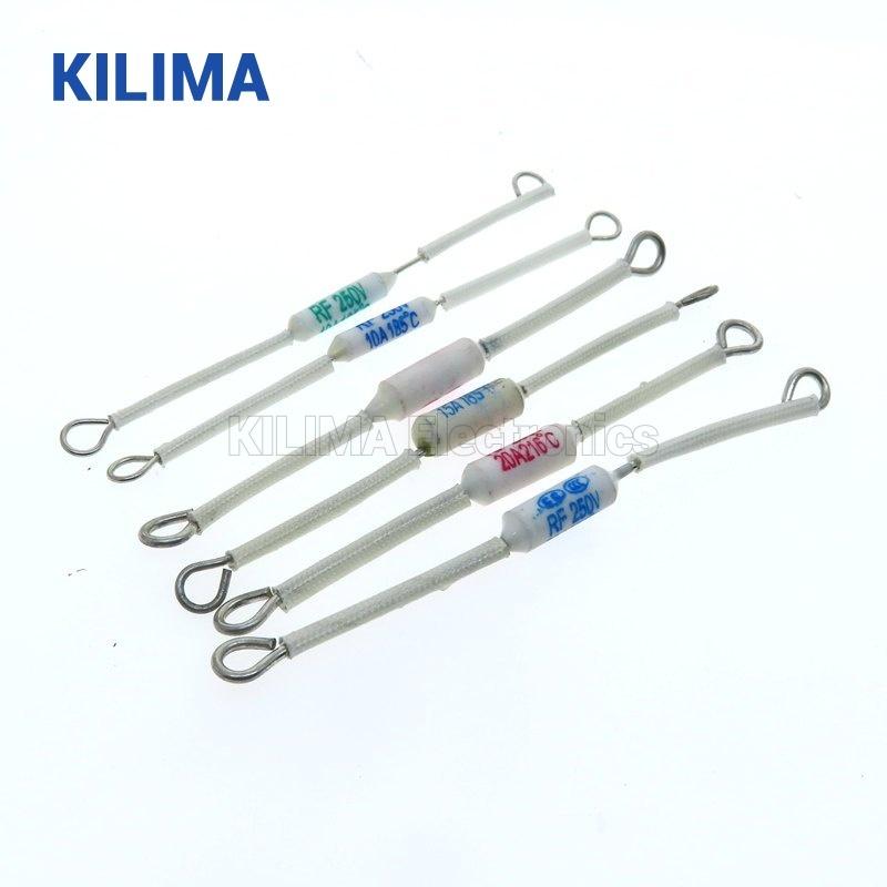 5Pcs RF Thermal Fuse 250V 10A 15A 20A Ceramic temperature fuse - TikTok ...