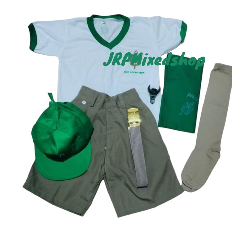 Set 7 in 1 Cab Scout and Bsp Scout uniform yellow Piping Green - TikTok ...