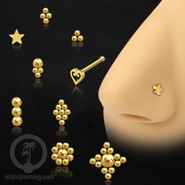 Nose Pin Piercing Jewelry Perhiasan Hidung banyak model istimewa - Shop ...