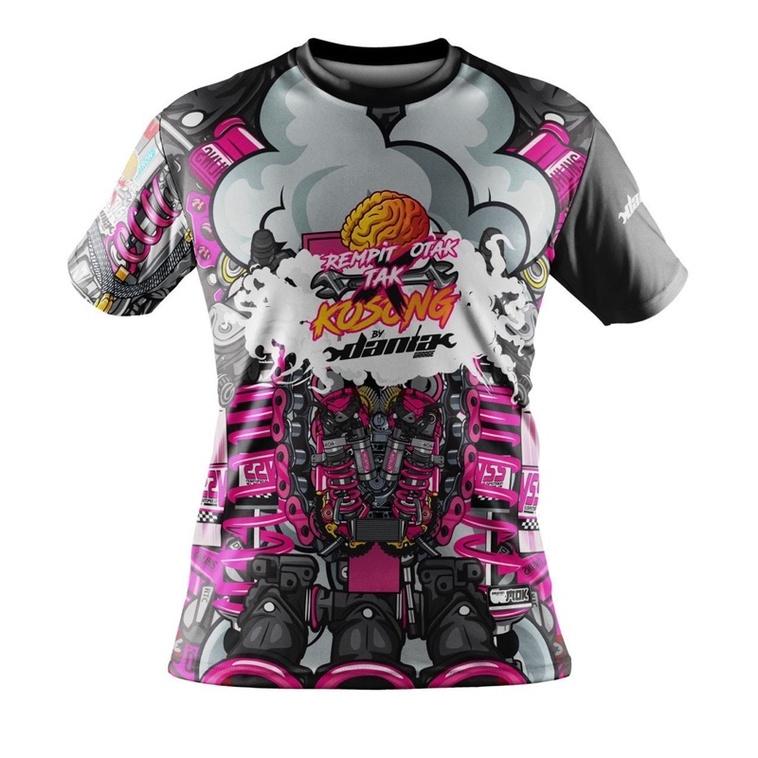BAJU Jersey DANIAGARAGE REMPIT OTAK TAK KOSONG Men T Shirt Oversize ...