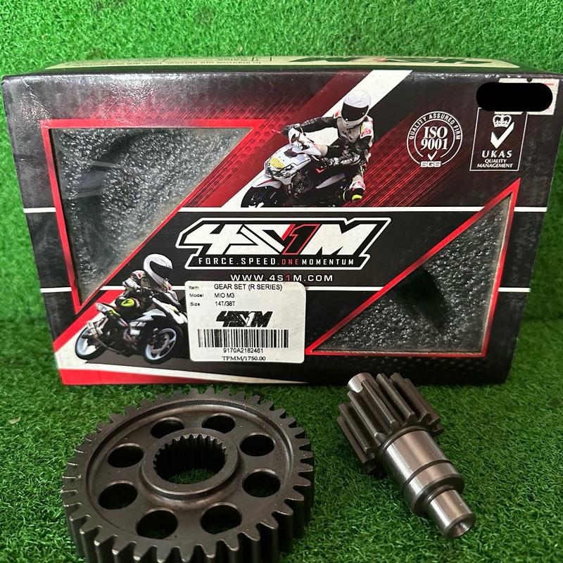 4S1M GEAR SET (R-SERIES) MIO M3 14T / 38T - TikTok Shop Philippines