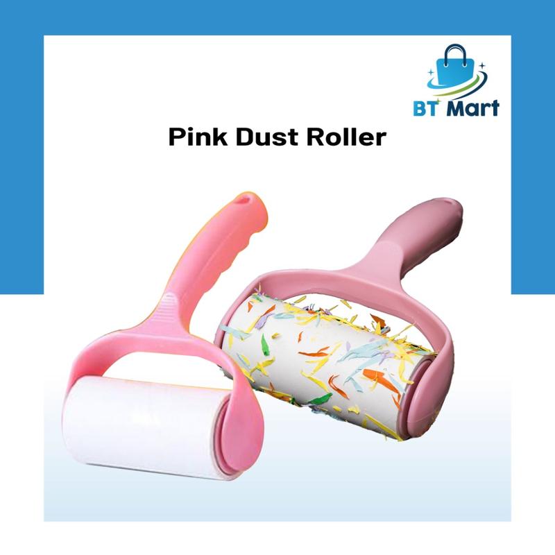 Mini Pink Dust Lint Remover Portable Dust Hair Roller Tear-able ...