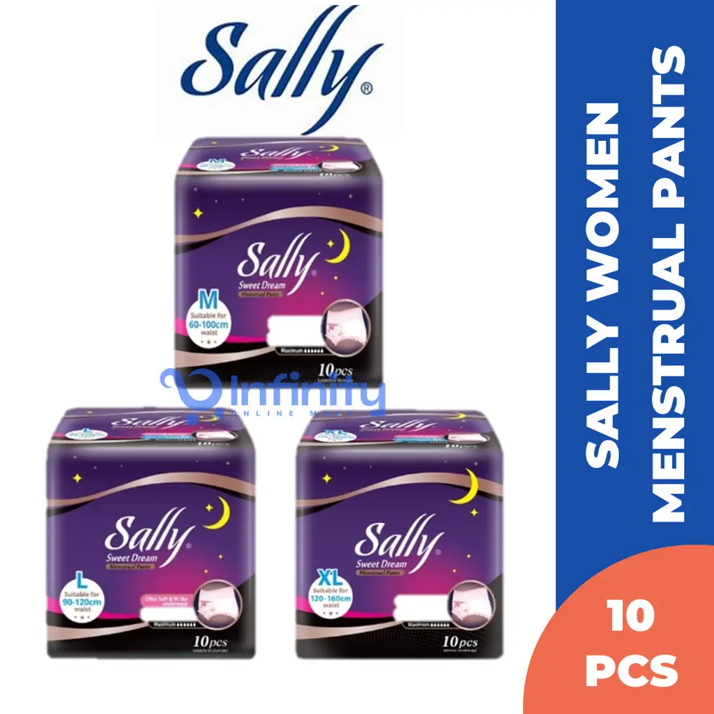 SALLY Menstrual Pants Disposable Maternity Pads Overnight Panties ...