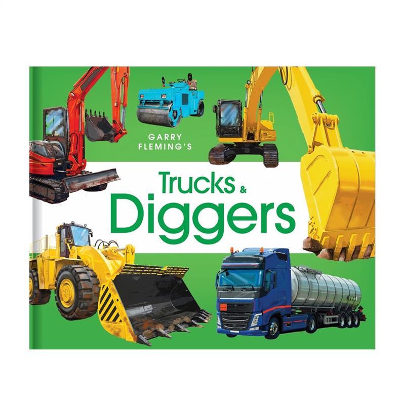 Original Product Trucks & Diggers Book For Kids To Learn About - TikTok ...