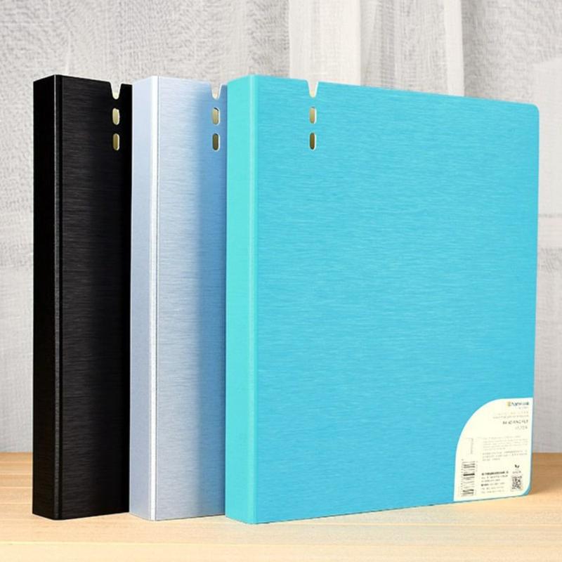 New PP A4 File Folders Waterproof 4 Hole Binder Folders D-Shaped ...