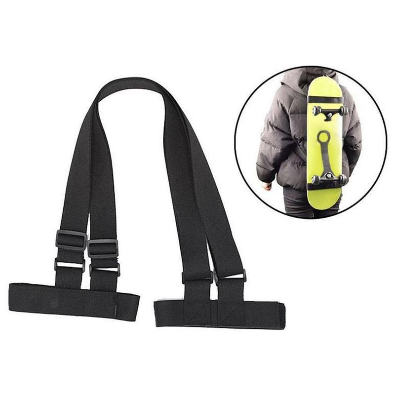 Sports Durable Black Skateboard Strap Snowboard Carrier Shoulder ...