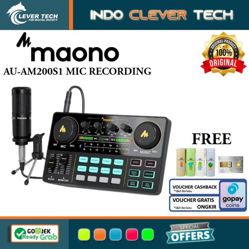 Maono AU-AM200 S1 AU-am200s1 Lite Starter Bundle Amplifier - Shop ...