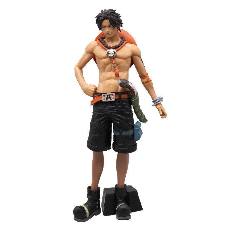 28Cm One Piece Ace Stand Posture Men Boy - Anime Collectible - TikTok ...