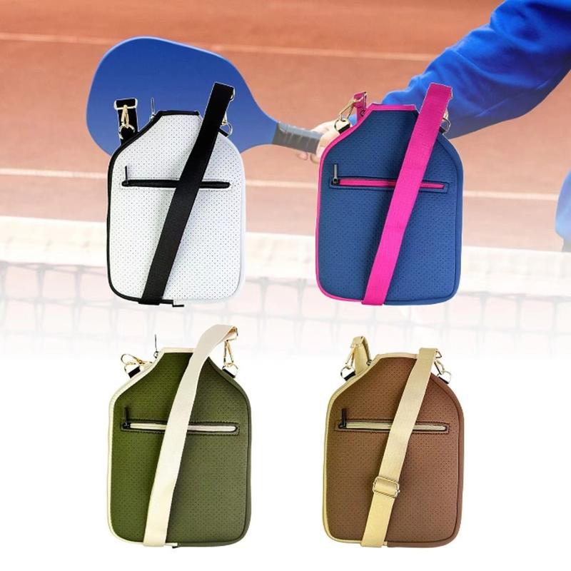 New Neoprene Pickleball Racket Crossbody Bag Protective Drop-Proof ...