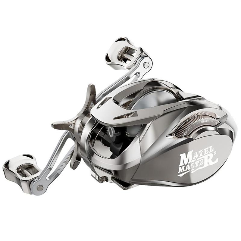 Aluminum Alloy Baitcasting Fishing Reel, 6.3:1 Gear Ratio Fishing ...