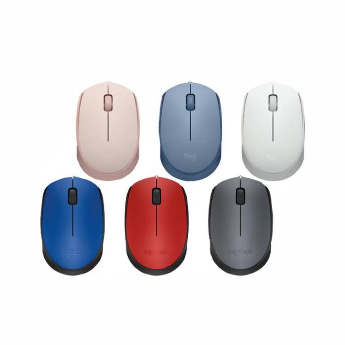 Jual Mouse Logitech M171 / M 171 Wireless Optical - Blue Grey - Kab ...