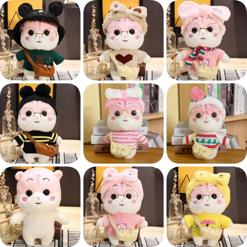 Delightful Pink Hamster Plush Doll Lovely Gift For Children And ...