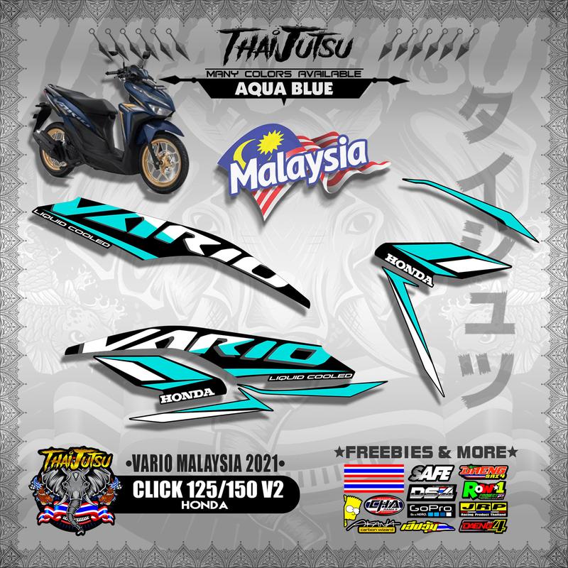 CLICK 125 | CLICK 150 V2 MALAYSIAN DECALS ( VARIO MALAYSIA 2021 ...
