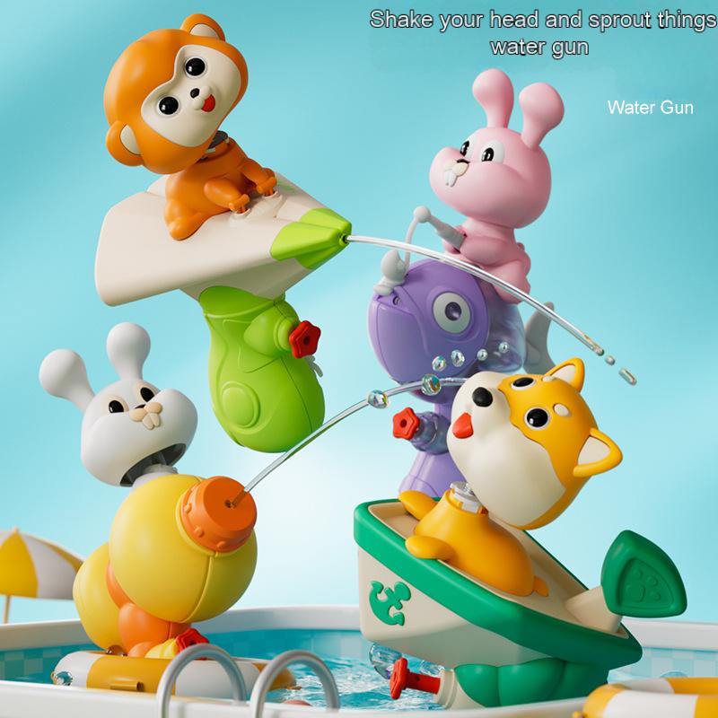 New Shake Head Cute Pet Cartoon Water Spray Outdoor Summer Beach ...