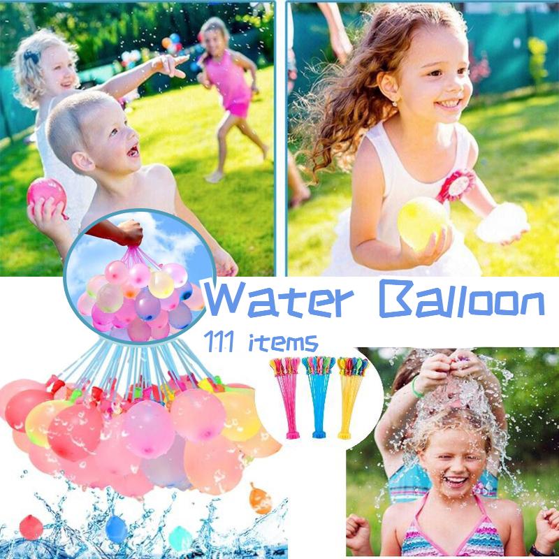 Inflatable Water Balloons 111 Pieces Magic Water Balloon Set - TikTok ...