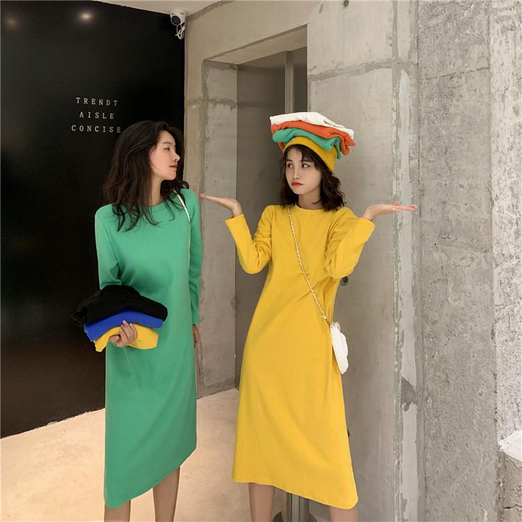 Candy Color Dress Spring and Autumn 2023 New INS Western Style - TikTok ...