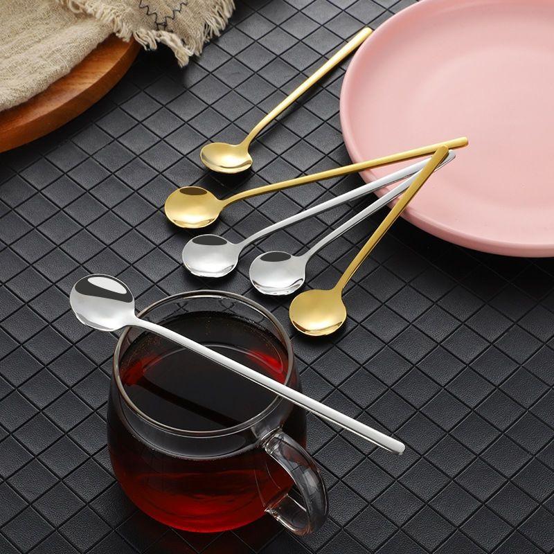 304 Stainless Steel Spoon Soup Spoon Tableware Coffee Spoon Household ...