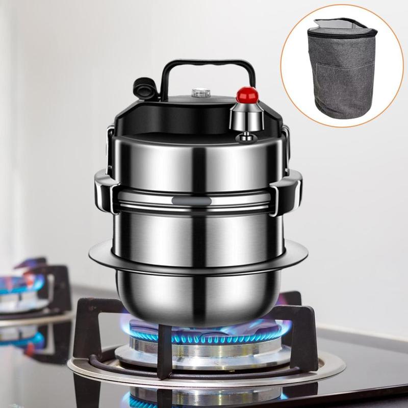Mini Pressure Cooker, 304 Stainless Steel Pressure Cooking Pot ...