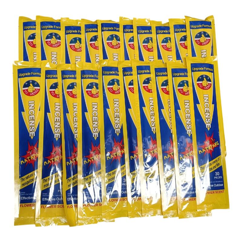 ABS YUHENG MATAPANG INCENSE AUTHENTIC ( SET OF 20 PACKS YELLOW ...