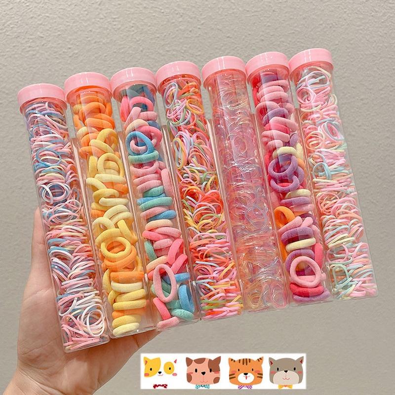 Ikat Rambut Warna Gula-gula, Berkualiti Tinggi, Keanjalan Tinggi ...