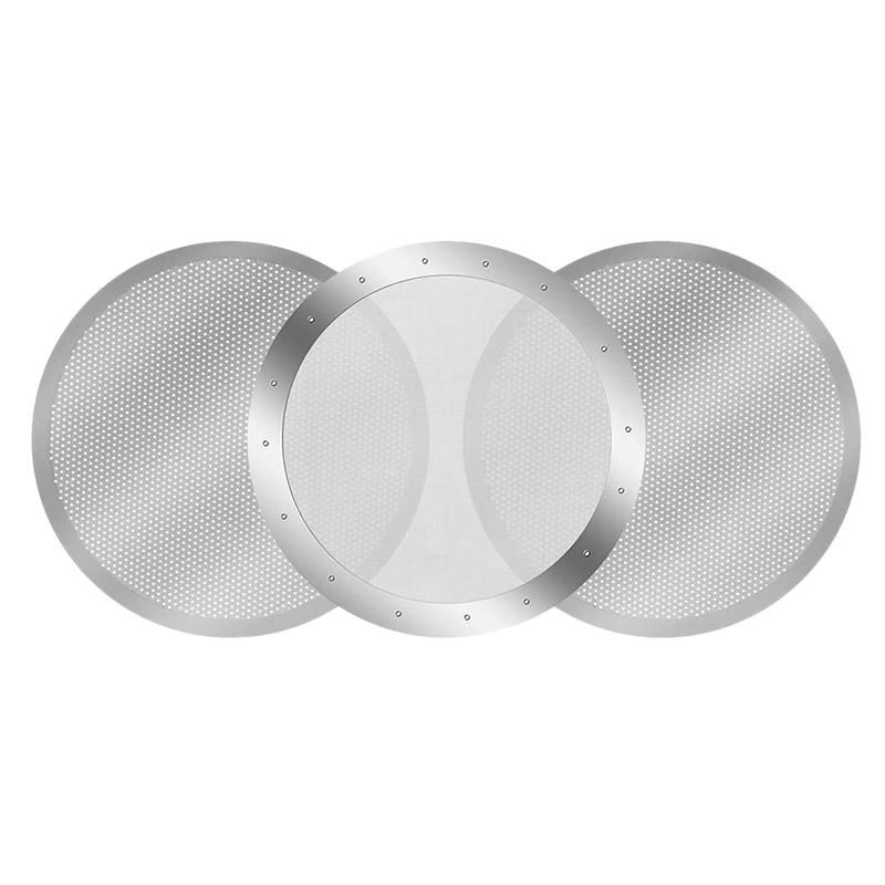 3 Pack Metal Reusable Coffee Filter Mesh for AeroPress Coffe - TikTok ...