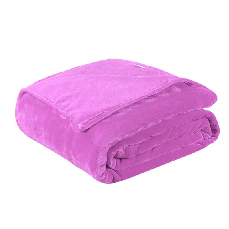 Flannel Blanket Winter Warm Plush Blankets Travel 93.00X65.00X0.50CM ...