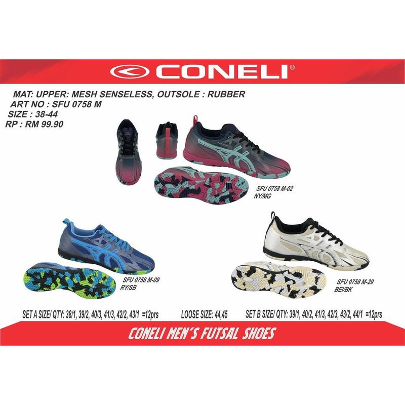 CONELI SFU0758 Sport Futsal Shoes /Indoor Shoes / Kasut Futsal - TikTok ...