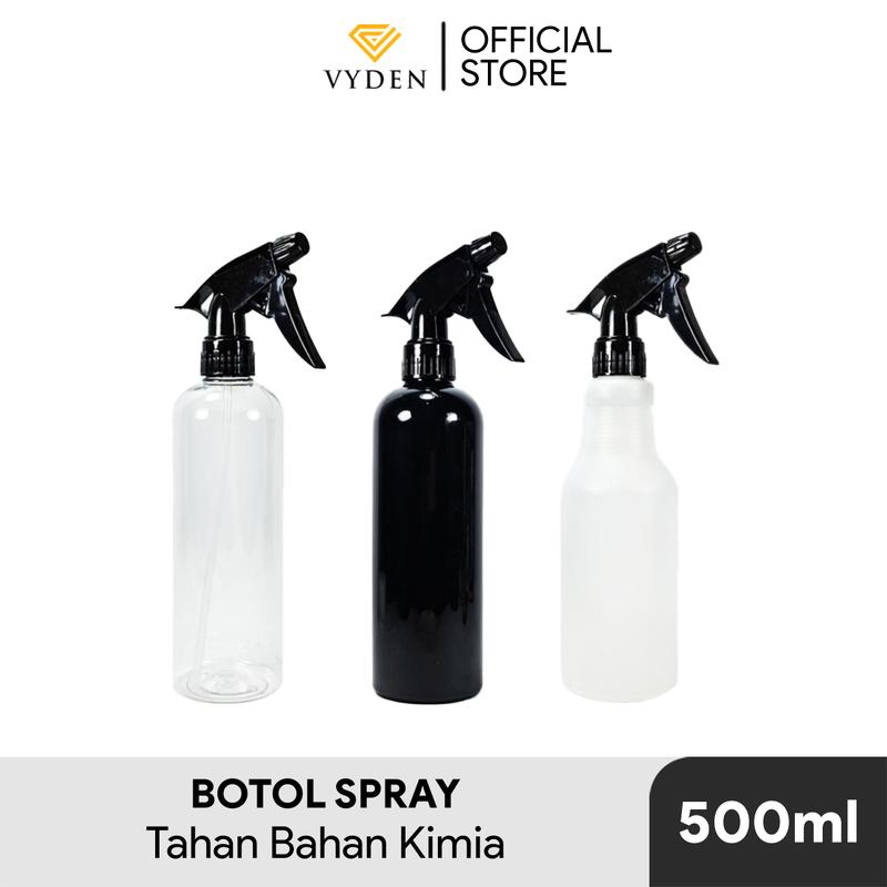 VYDEN Botol Spray 500ml Tahan Kimia Semprotan Stream Poles Mobil - Shop ...