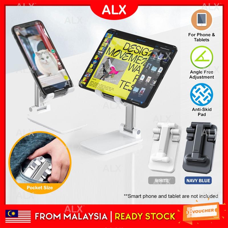 ALX Malaysia Adjustable Mobile Phone Tablet iPad Holder Stan - TikTok ...