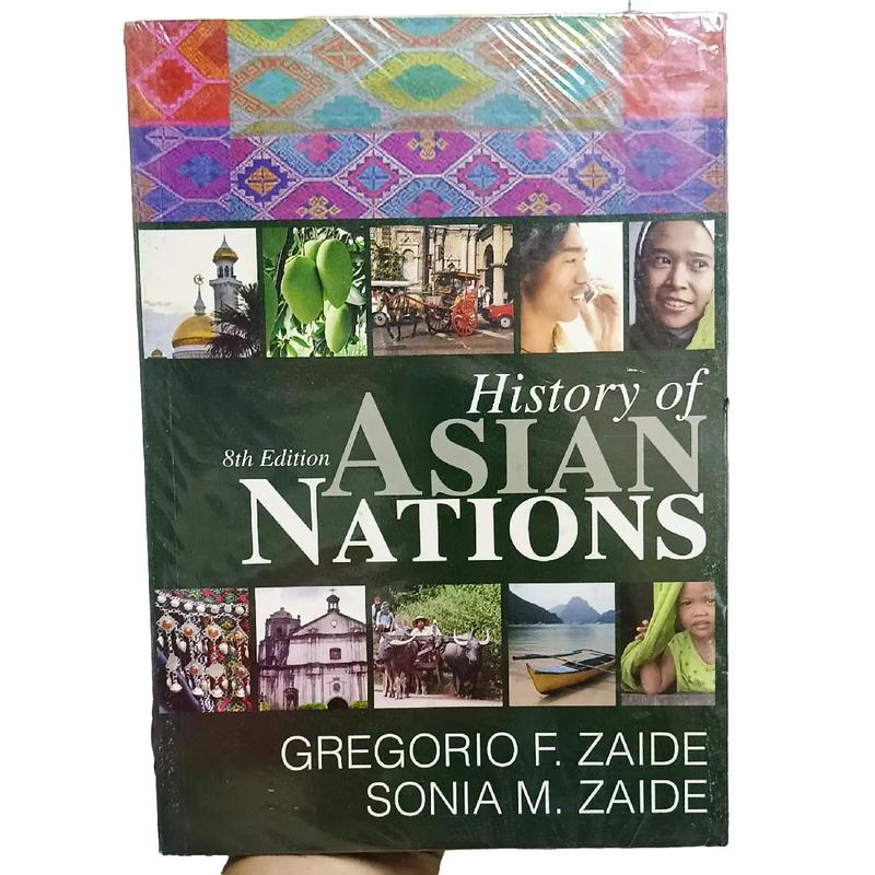 HISTORY OF ASIAN NATIONS 8TH EDITION BY GREGORIO F ZAIDE - TikTok Shop ...