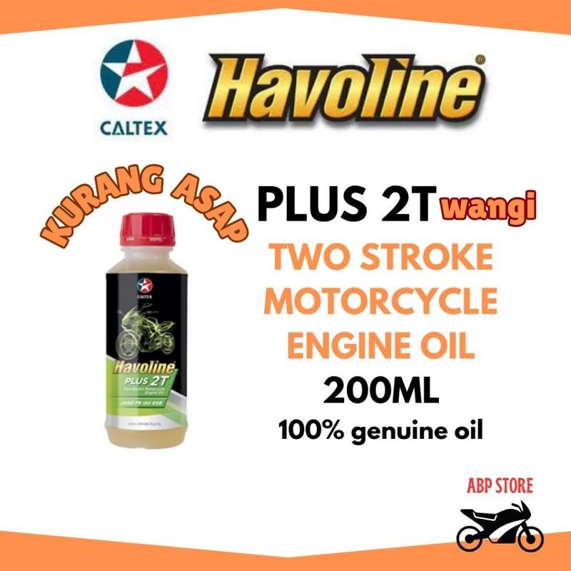 Caltex Havoline Plus 2T Motorcycle Oil Minyak Two Stroke 200ml - TikTok ...