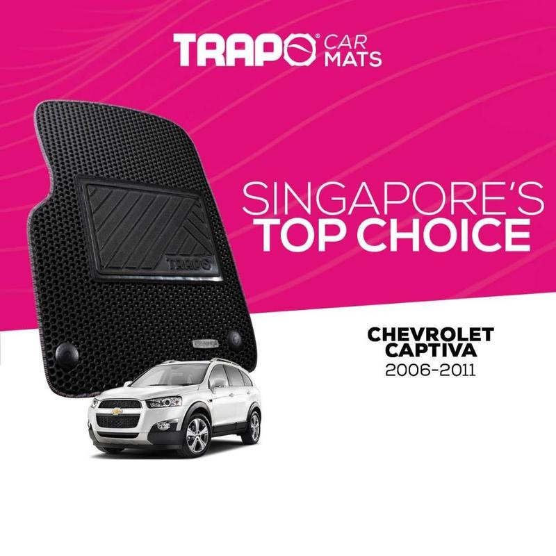 Trapo Car Mat Chevrolet Captiva (2006-2011) | Anti-Slip | Waterproof ...