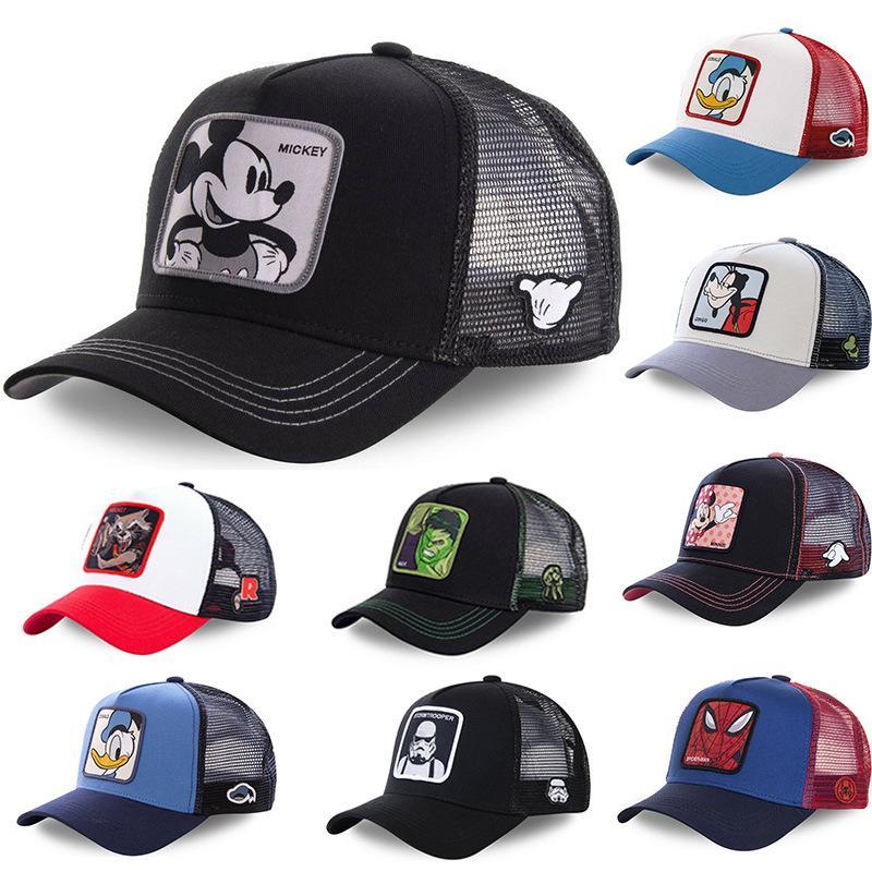 High Quality Brand Anime Cartoon Snapback Cotton Baseball Ca - TikTok ...