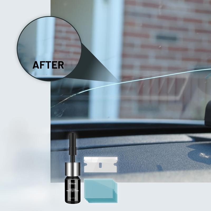 car bracket Quick-Fix Nano Bonding Solution Car Windshield Crack ...