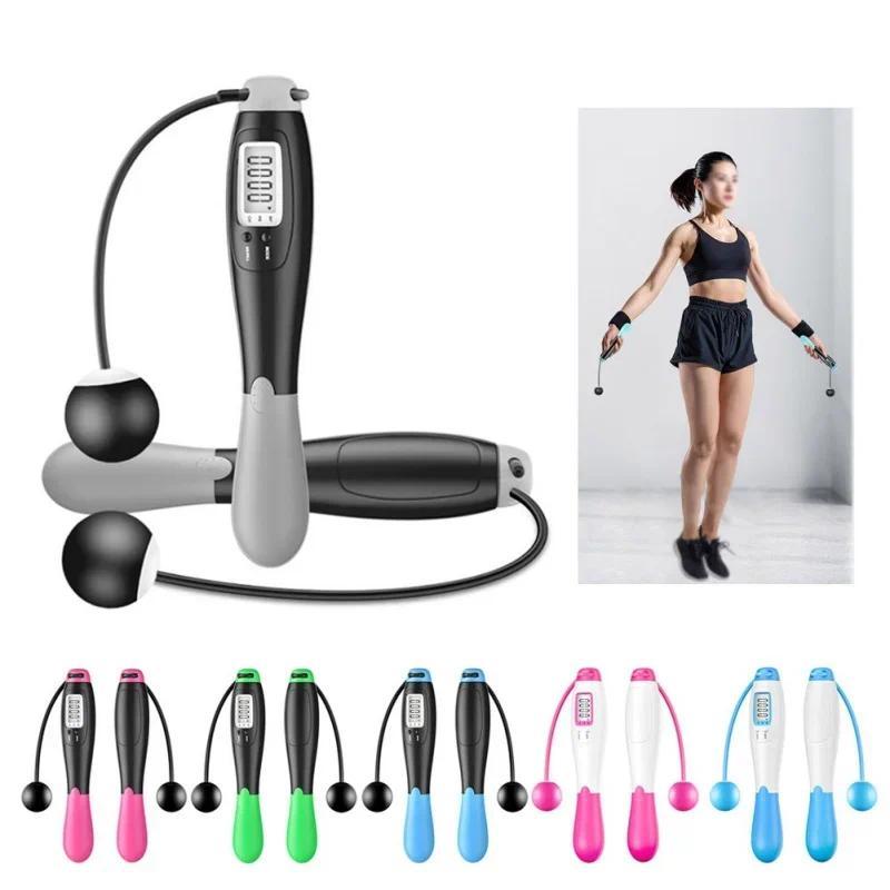 Cordless Jump Ropes Smart Electronic Digital Skip Rope Calorie - TikTok ...
