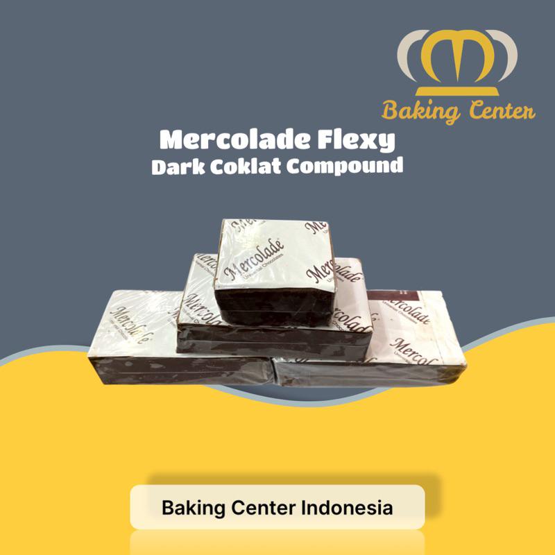 Mercolade Flexy Dark Coklat Compound Repack - Shop | Tokopedia