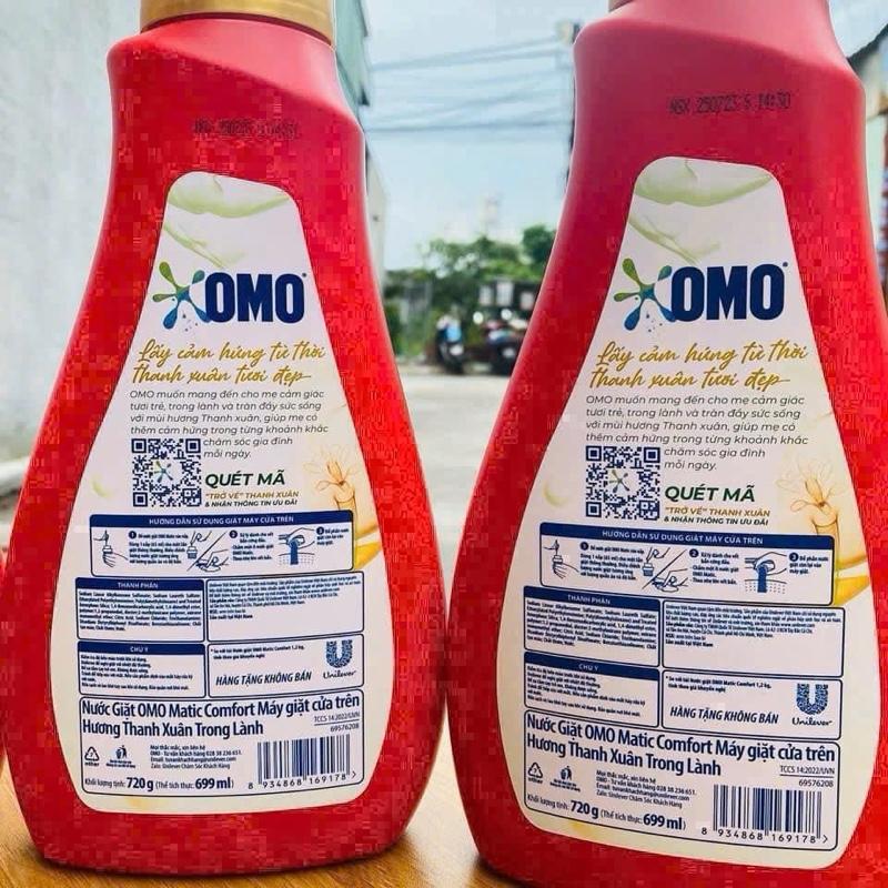 Nước giặt omo comfort đậm đặc combo 5 chai - TikTok Shop Vietnam