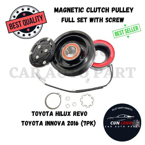 TOYOTA HILUX REVO TOYOTA INNOVA 2016 (7PK) MAGNETIC CLUTCH PULLEY ...