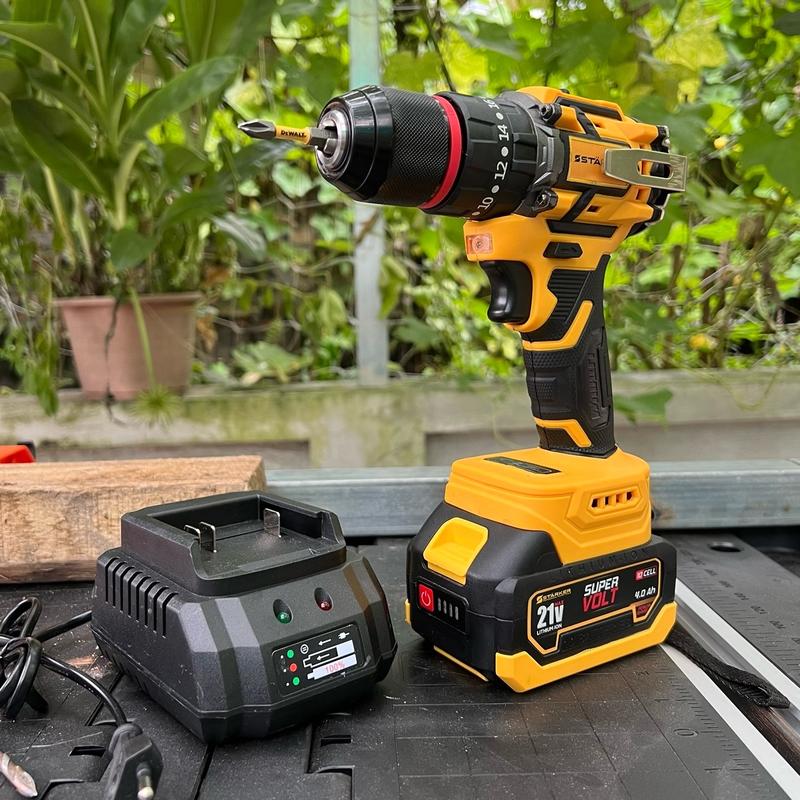 Máy khoan pin STARKER 9150 1 pin 1 sạc 1 máy - TikTok Shop Vietnam