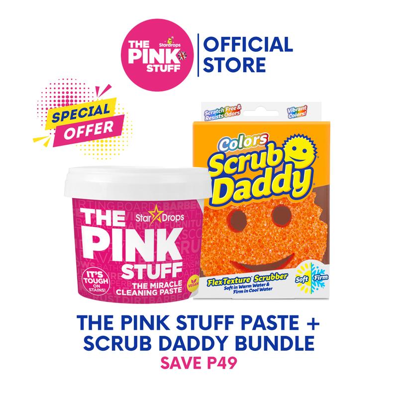 The Pink Stuff Miracle Cleaning Paste + Scrub Daddy Bundle - TikTok ...