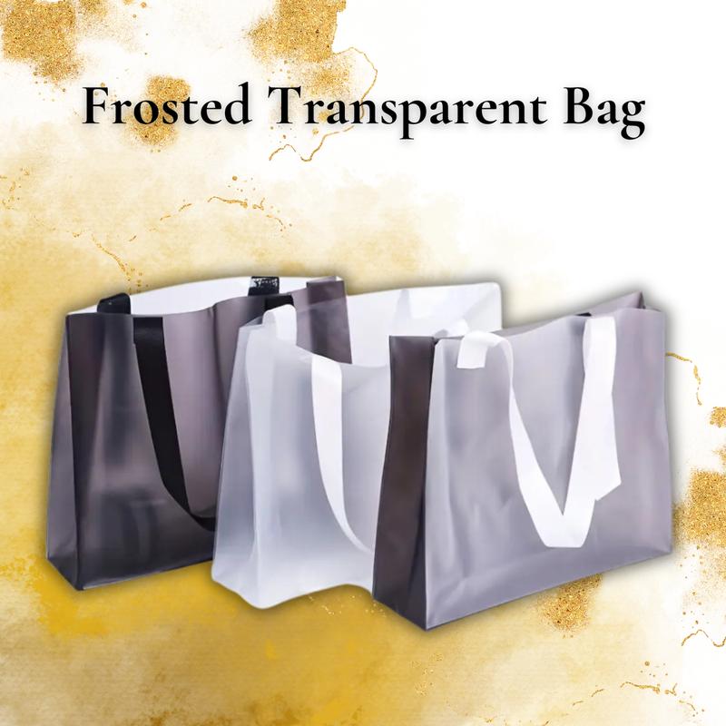 AOR PVC Transparent Tote Bag Shopping Handbag Durable Waterproof ...