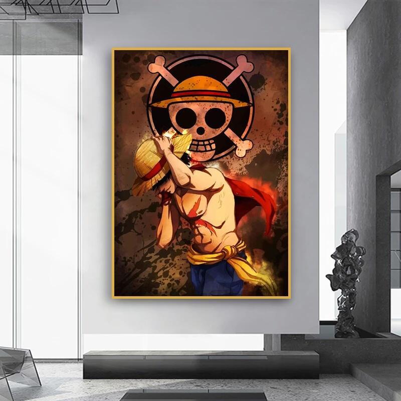 Anime One Piece Number Kit Diy Abstract Character Luffy Fram - TikTok ...