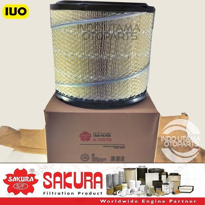 Jual Filter Udara Hino 300 Series Euro 4 Saringan Udara Sakura A-13570 ...
