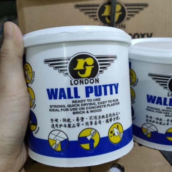 Wall Putty Dempul Tembok Kayu Serbaguna Dempul RJ London (1Kg / 1 Kilo ...