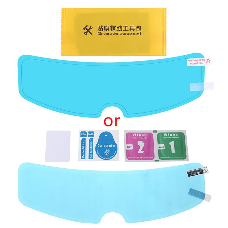 YOUW Motorcycle Helmet Shield Anti-Fog Film Clear Visor Lens - TikTok ...