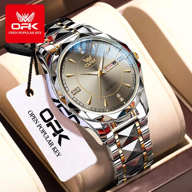 OPK Watch For Men Water Proof Stainless Steel With Box Original ...