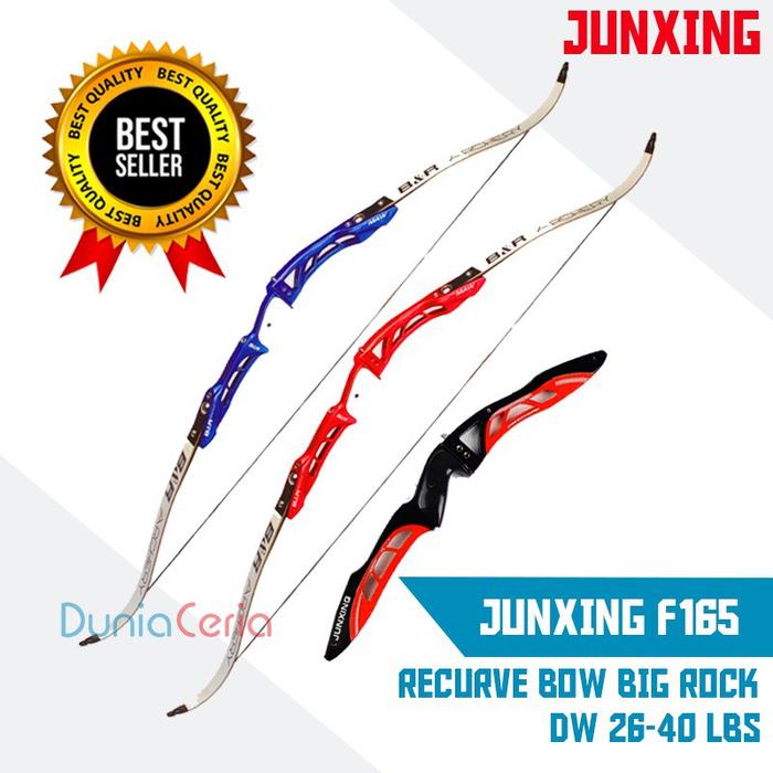 Jual Busur Panah Import Standard ILF Junxing F165 Recurve Bow Big Rock ...