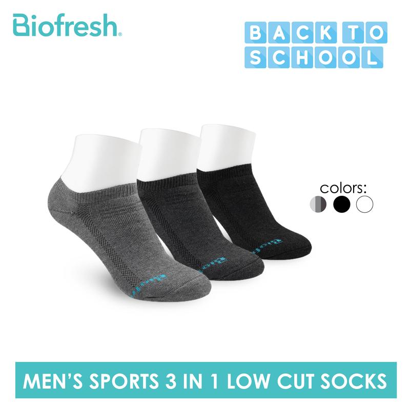 Biofresh Men's Cotton Thick Sports Low Cut Socks 3 pairs in - TikTok ...