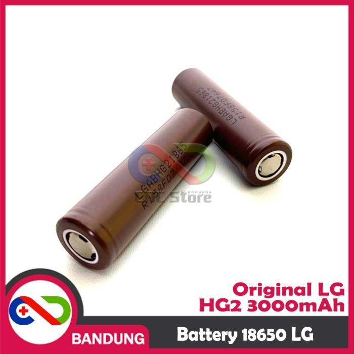 Aslii!!! BATERAI 18650 ORIGINAL LG HG2 18650 3000Mah BATTERY - Shop ...