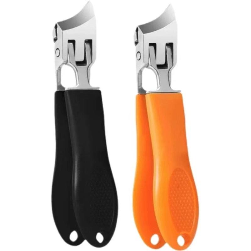 Diagonal nail clippers Stainless steel nail clipper Thick an - TikTok ...